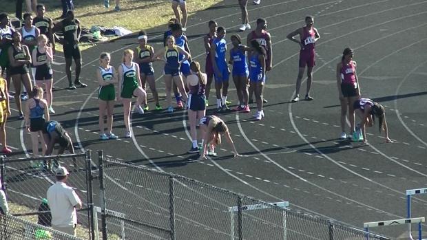 Girls 3x100 Shuttle Hurdle Relay Finals Section 2 | Dwyer Panther Relays