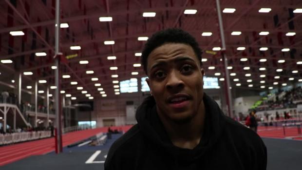 Justin Robinson after US#1 500m, US#2 300m | The VA Showcase Presented ...