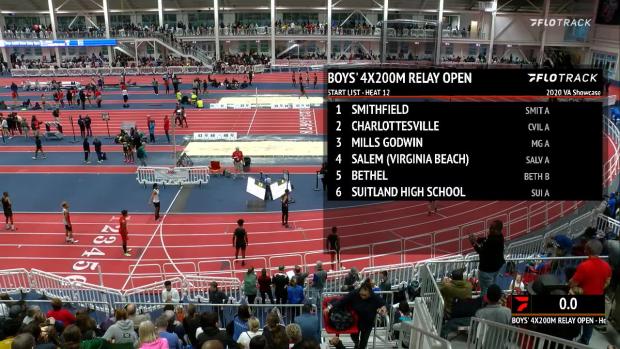 Open Boys 4x200 Relay Finals Section 12 | The VA Showcase Presented By ...