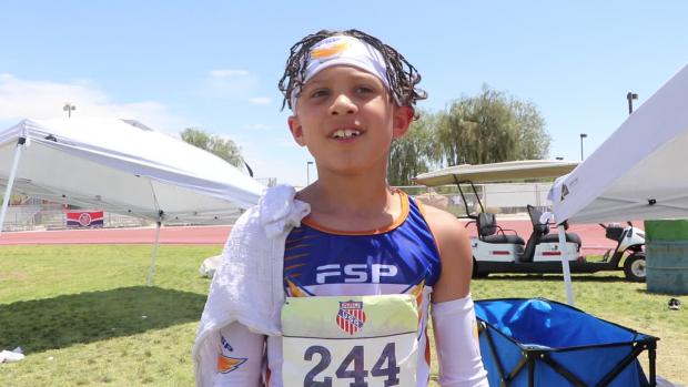 Sincere Ford Scores Runner-Up In 8yo 200m | West Coast AAU Junior ...