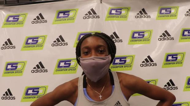 Madison Whyte With Big 200m Finish | adidas Indoor Nationals hosted by ...