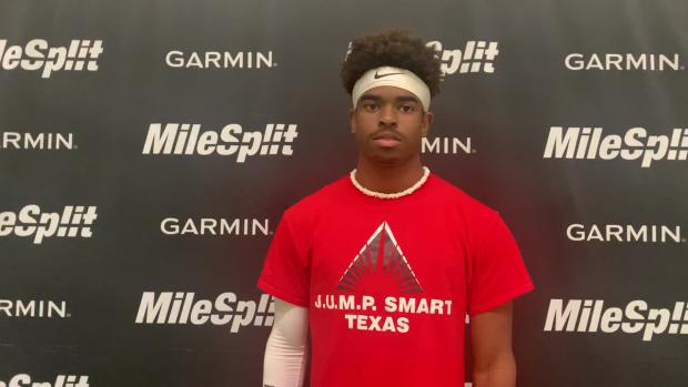 Jayden jumps 14.45m in Triple Jump | Texas A&M High School Indoor Classic