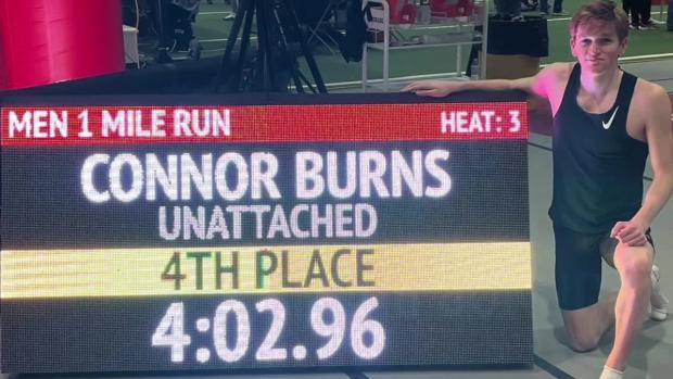 Inside Distance: More On Connor Burns' Mile