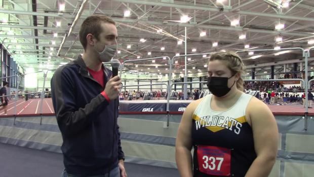 Emma Callahan: Girls Shot Put Champion | PTFCA Indoor State Championship
