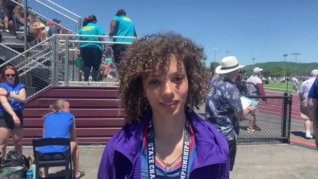 Jaiah Hopf Wins D1 State High Jump Title | 2022 WIAA State Track ...