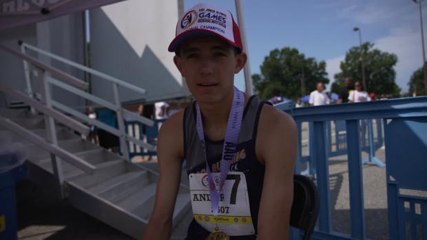 Luke Anderson Had A Crazy Last 400m | AAU Junior Olympics Games