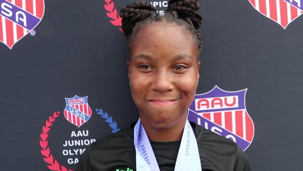 Leah Fisher Continues To Excel In Throws | AAU Junior Olympics Games