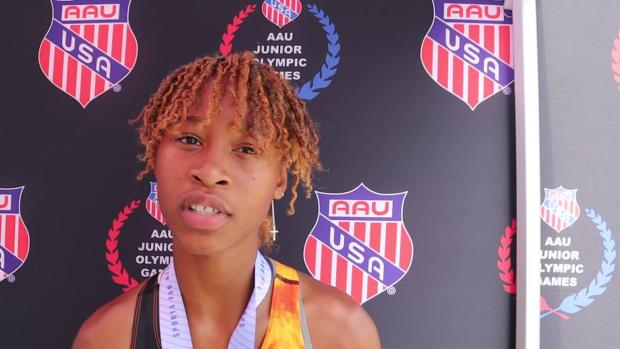 Morgan Roundtree Places Third In Girls 15-16 YO 100 Hurdles | AAU ...