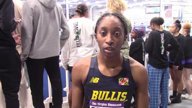 Jade Ofotan earns 200 meter section victory | The VA Showcase