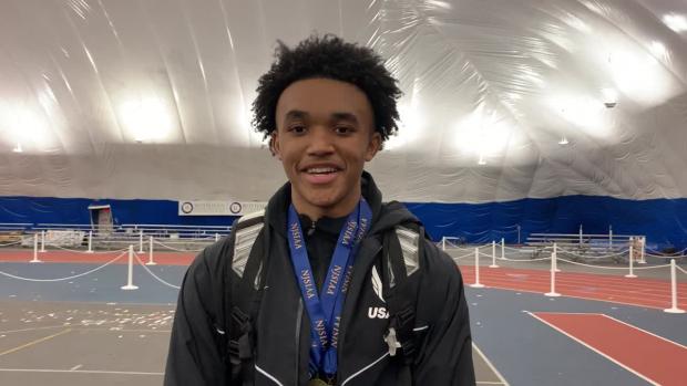 Xavier Donaldson Winner Interview - Groups | NJSIAA Group Championships