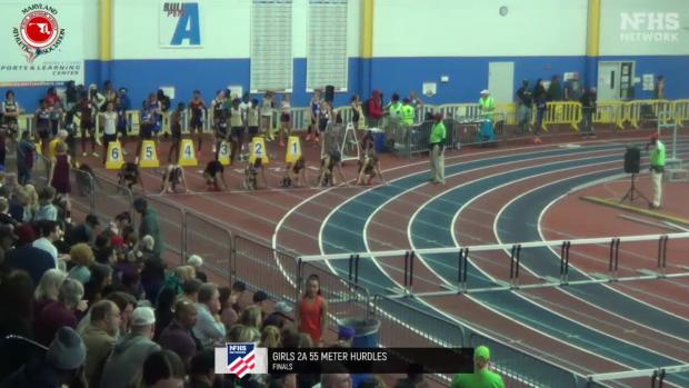 2A Girls 55 Hurdles Finals | MPSSAA Maryland State Indoor Championships