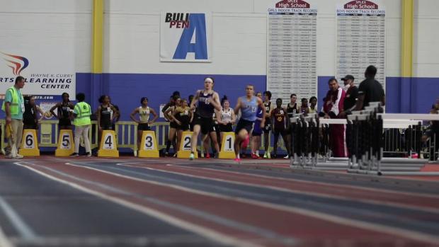 Cameron Rejonis breaks the 500m record | MPSSAA Maryland State Indoor ...