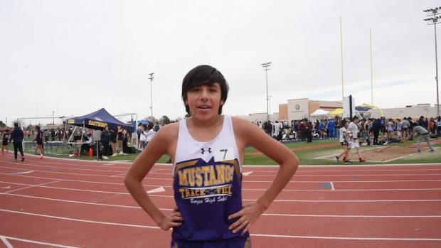 Christian Baca 3200m Post Race Interview | Eastwood Jim Omohundro Track ...