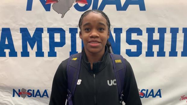 Taylor Cox 55m Hurdles MOCs Winner | NJSIAA Meet of Champions