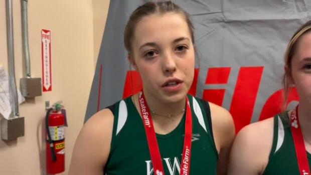 4A G 1600 SM relay Kelly Walsh High ST Champs | Wyoming Indoor State ...