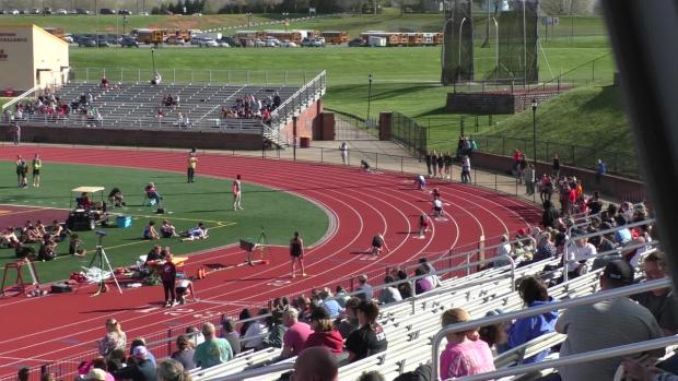 Girls 4x100 Relay Finals Section 3 | Tri-Cities Track Classic