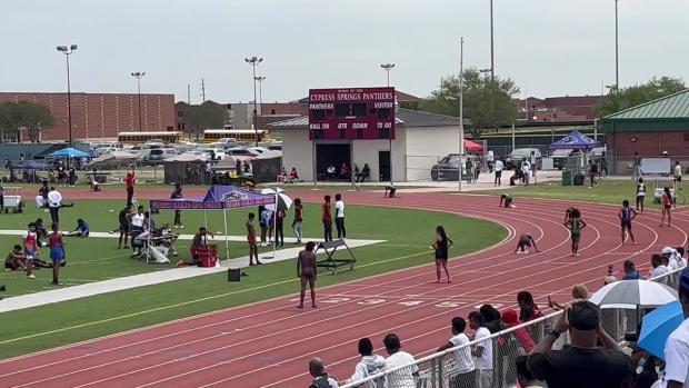 Girls 4x200 Relay Finals Section 2 | Cy Springs Panther Invite