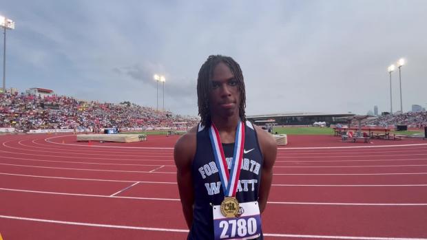 Malik Franklin 5A Boys 400m Champion | UIL State Track & Field Meet
