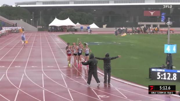 Girls 3200m stopped mid-race