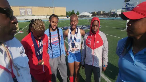 Kenwood Claims The Third Place Trophy | IHSA Girls T&F State Championship
