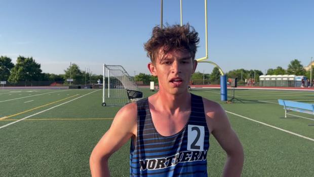 Ethyn Peck (N Garrett) 1A 3200 Champ (interview) | MPSSAA Outdoor State ...
