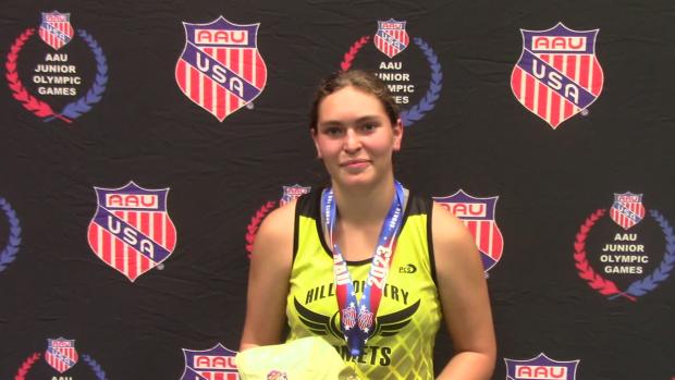 Bethany Preusse Claims 14yo Discus Title With 129-9 Mark | AAU Junior ...
