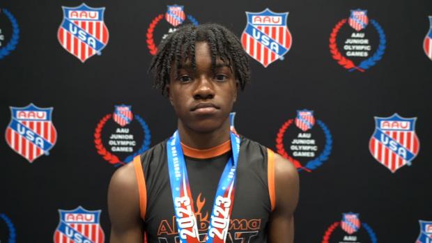Gideon Newton Grabs 200m AAU 13yo Title In 22.48 | AAU Junior Olympic Games