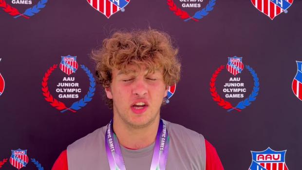 Logan Clay 15-16yo Boys Discus Runner Up | AAU Junior Olympic Games