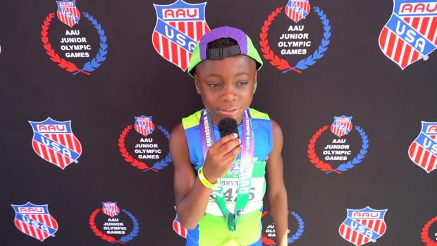 Cameron Bryant win this first ever GOLD medal | AAU Junior Olympic Games
