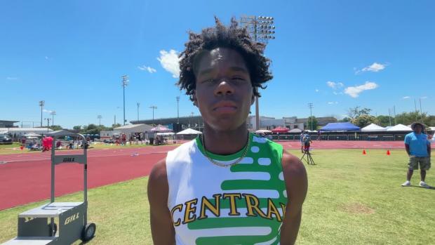 Miles Nesmith, Memphis Central - State Record Triple Jump | TSSAA State ...